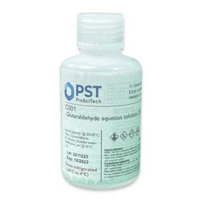 Glutaraldehyde 25% aqueous solution, EM grade (DG) – ProSciTech