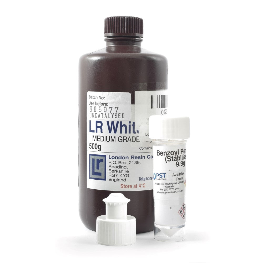 LR White resin, uncatalysed (DG) – ProSciTech
