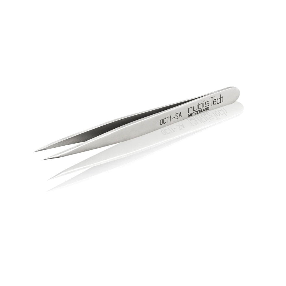 Rubis premium tweezers, style 0C11 – ProSciTech