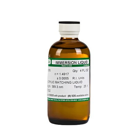 Cargille acrylic matching liquid, PMMA (EMS) – ProSciTech