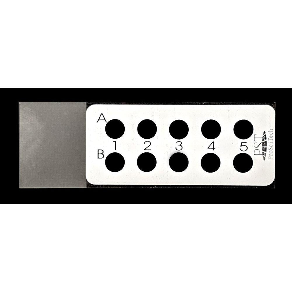 Microscope slides, Teflon printed, hydrophobic – ProSciTech