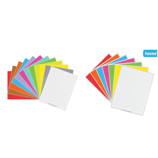 Permanent Cryo-LazrTAG deep-freeze laser labels, circular, US letter s – ProSciTech