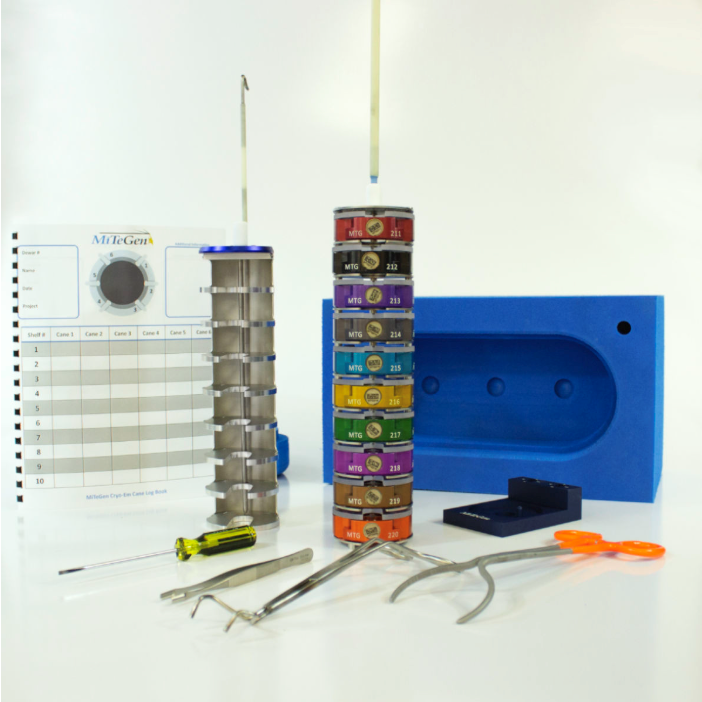 MiTeGen Cryo-EM generation 2.0 puck starter kits – ProSciTech