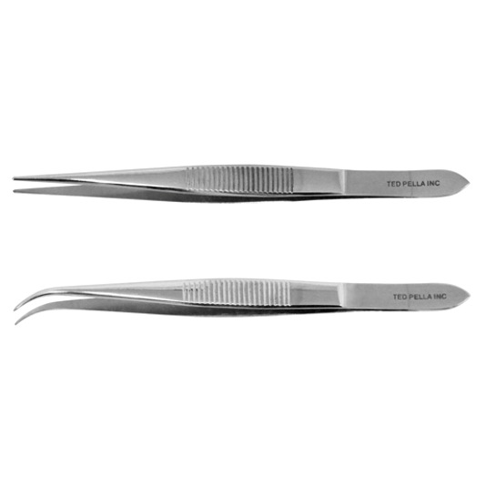 Splinter forceps, smooth, 114mm long – ProSciTech