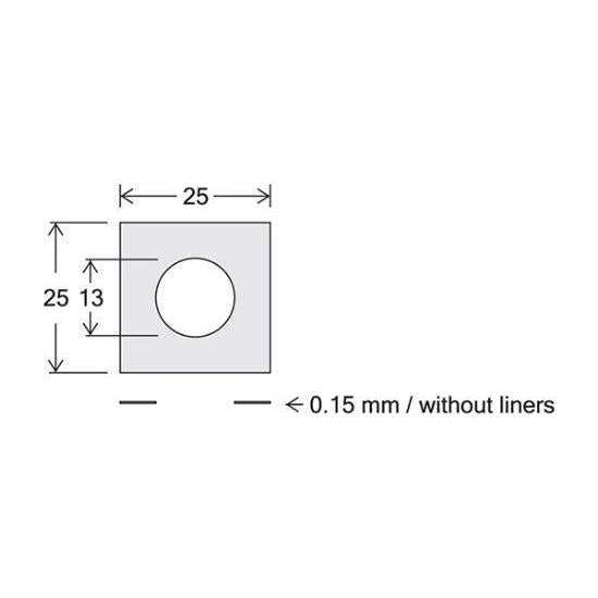 SecureSeal adhesive slide specimen spacers, single well - ProSciTech