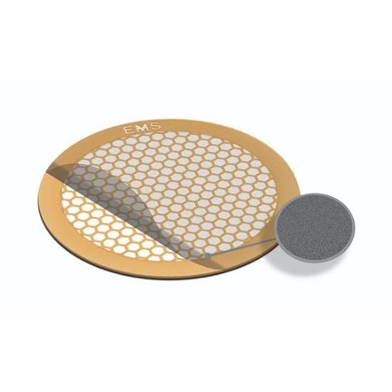EMS carbon coated grids, thin hex mesh - ProSciTech