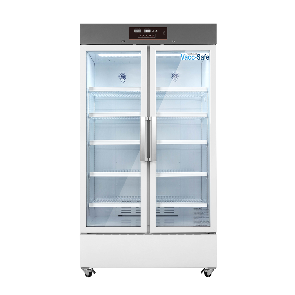 Vacc-Safe double-door medical refrigerator, +8 to +2C – ProSciTech
