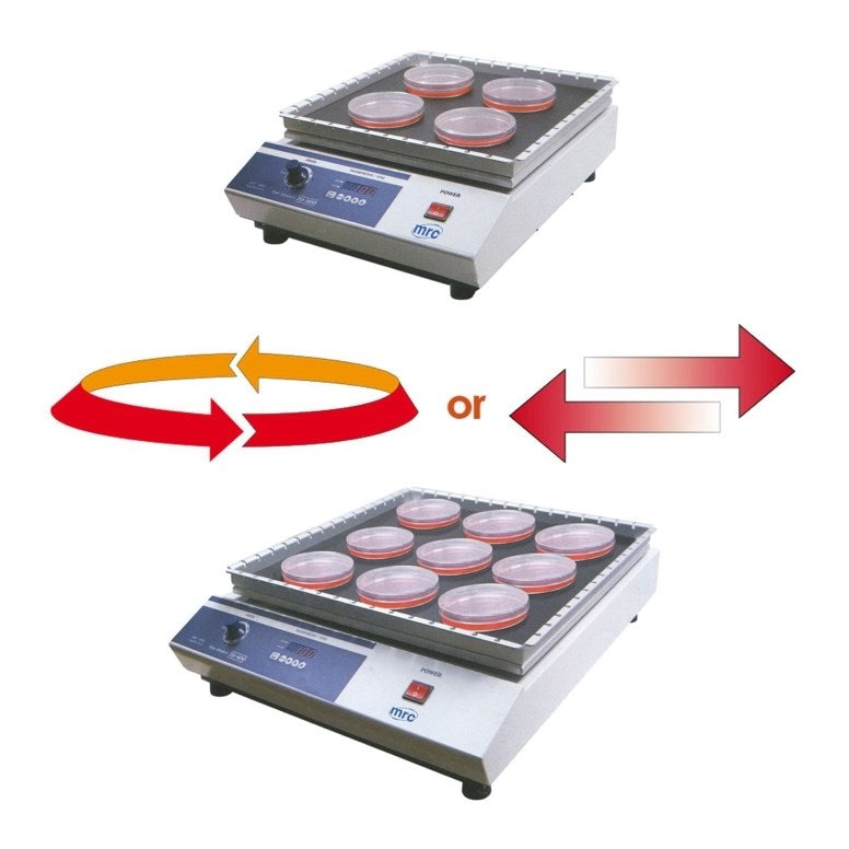 Dual motion reciprocal/orbital shakers, 400rpm – ProSciTech