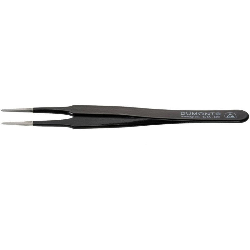 Dumont epoxy coated tweezers style 2A SA ESD (EMS) - ProSciTech