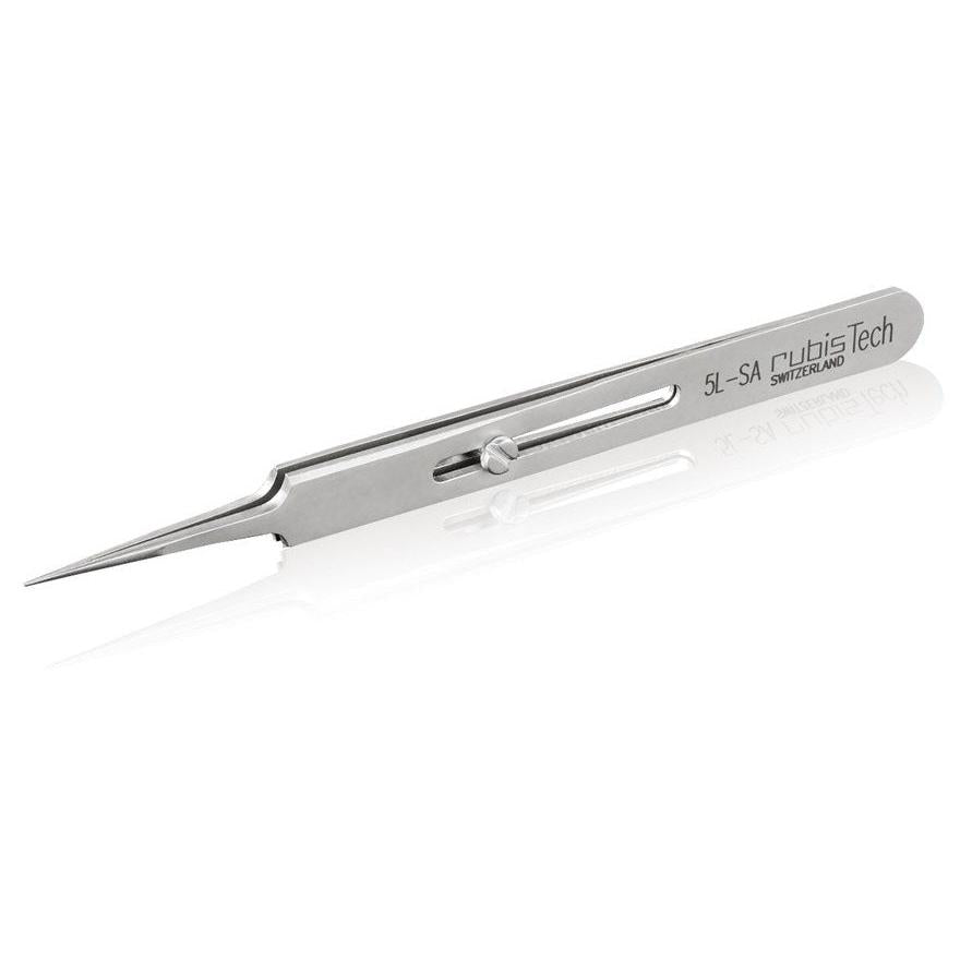 Rubis premium precision tweezers, style 5L – ProSciTech