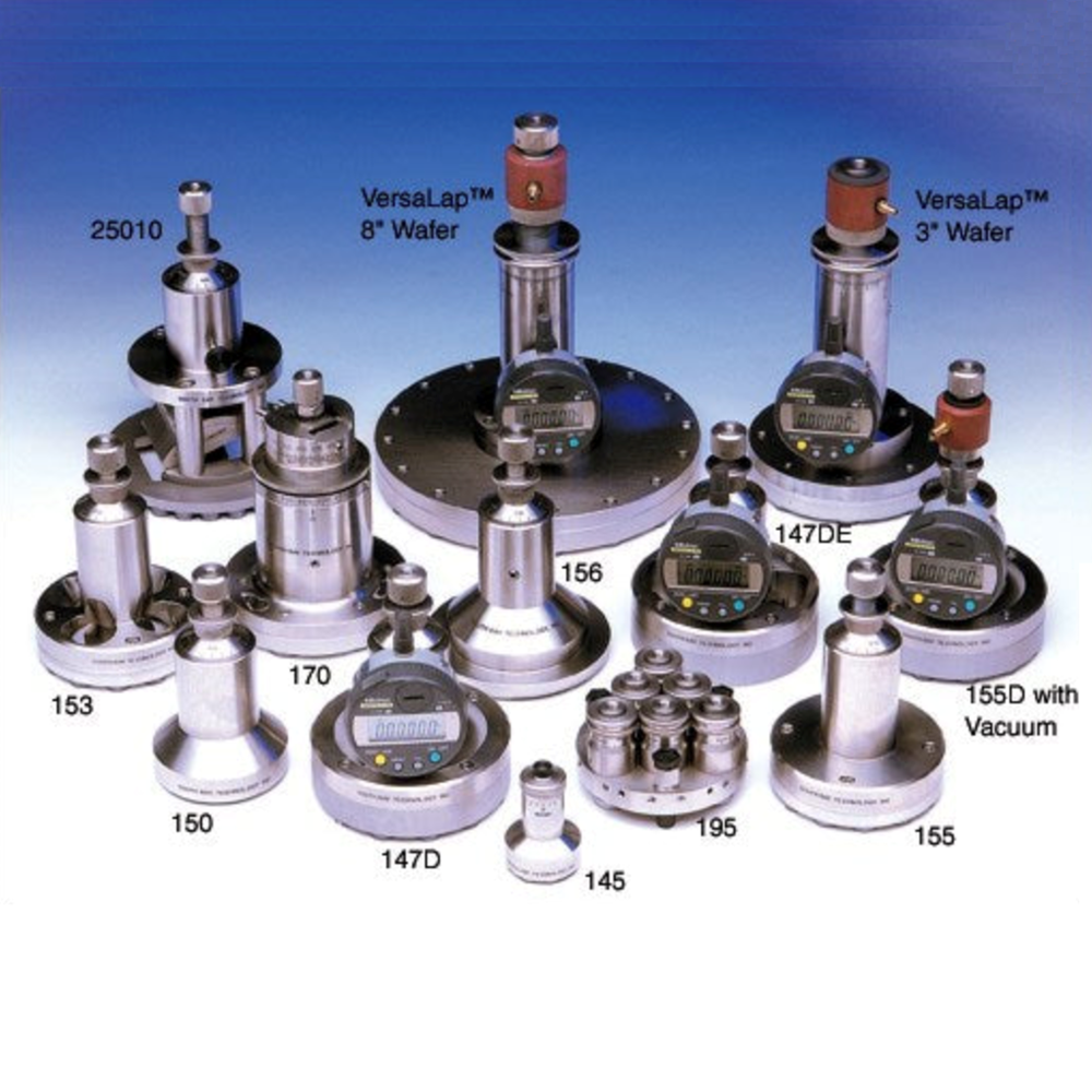 Flat mounting blocks for lapping and polishing fixtures, Model 145/150 ...