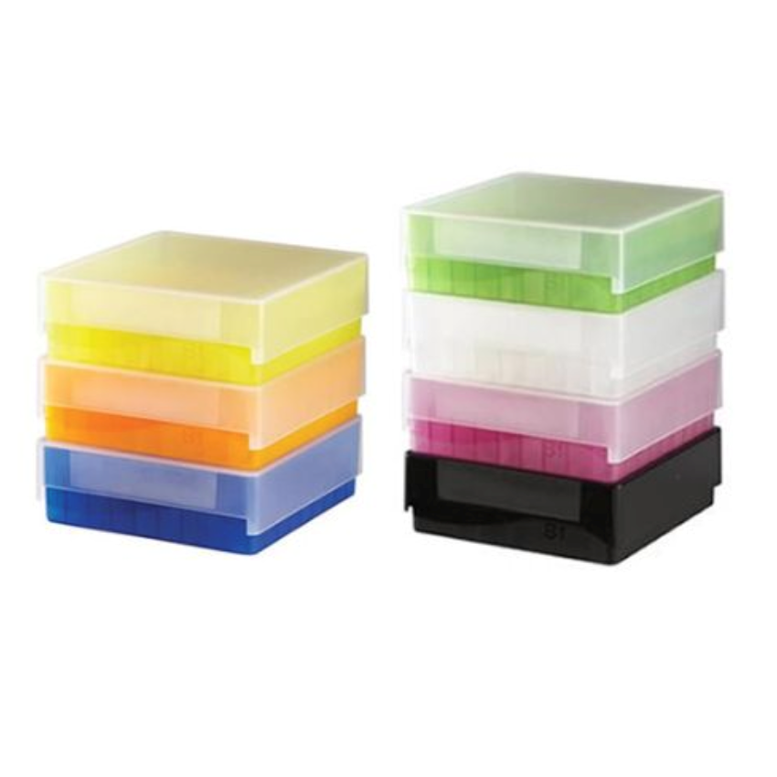 Microtube freezer storage boxes, PP – ProSciTech