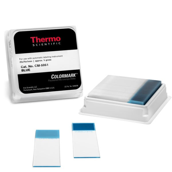Colormark Plus microscope slides – ProSciTech