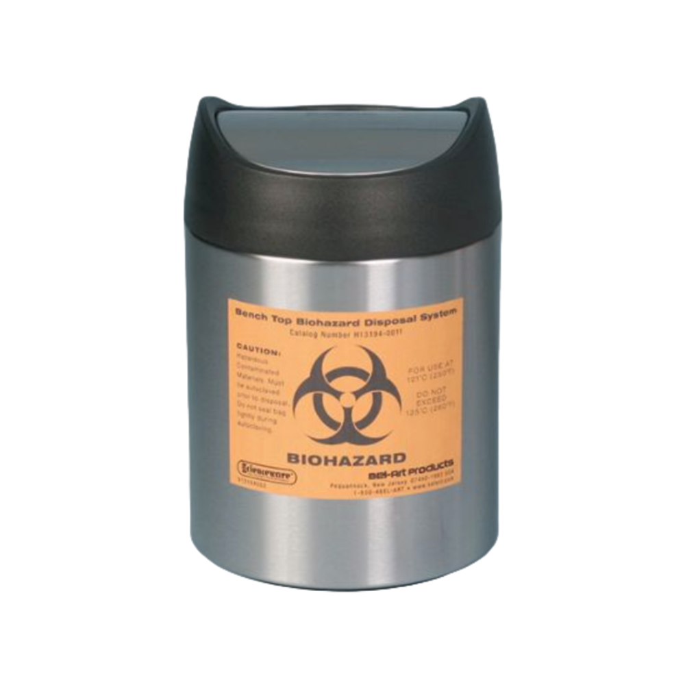Benchtop biohazard disposal bin – ProSciTech