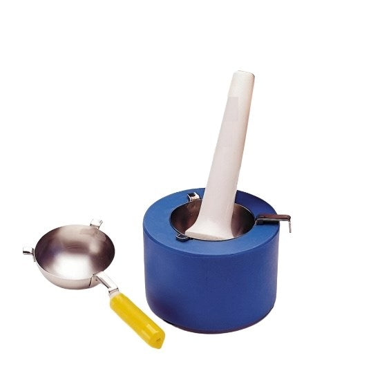 Liquid nitrogen cooled mortar – ProSciTech