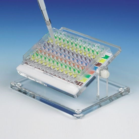 Adjustable well plate stand – ProSciTech