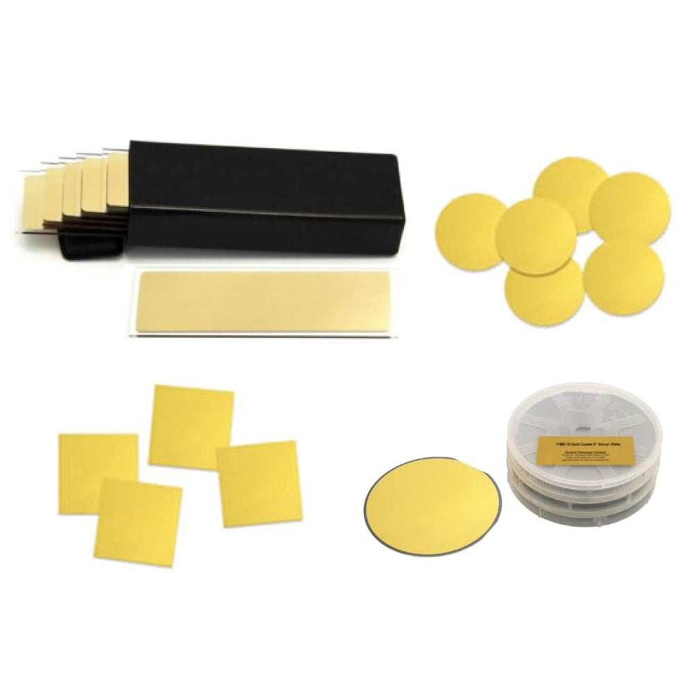 Gold coated substrates – ProSciTech