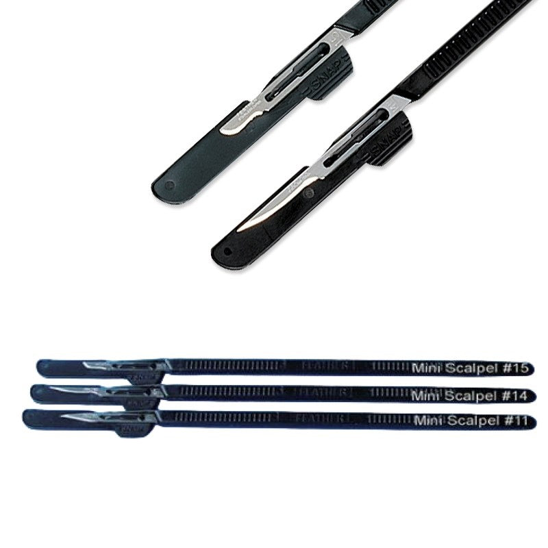 Feather disposable mini scalpel blades - ProSciTech