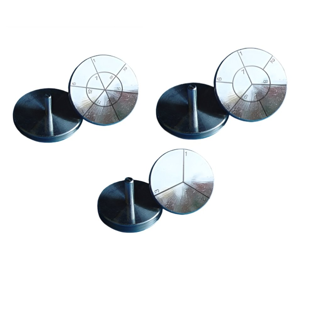 SEM specimen mounts, engraved divisions, pin mount (EMS) – ProSciTech