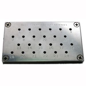 SEM specimen mount holder, 24 pin mount (EMS) – ProSciTech