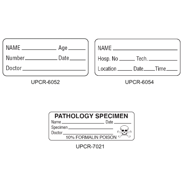 Pathology specimen labels – ProSciTech