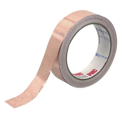 Conductive copper tape, single sided (EMS) - ProSciTech