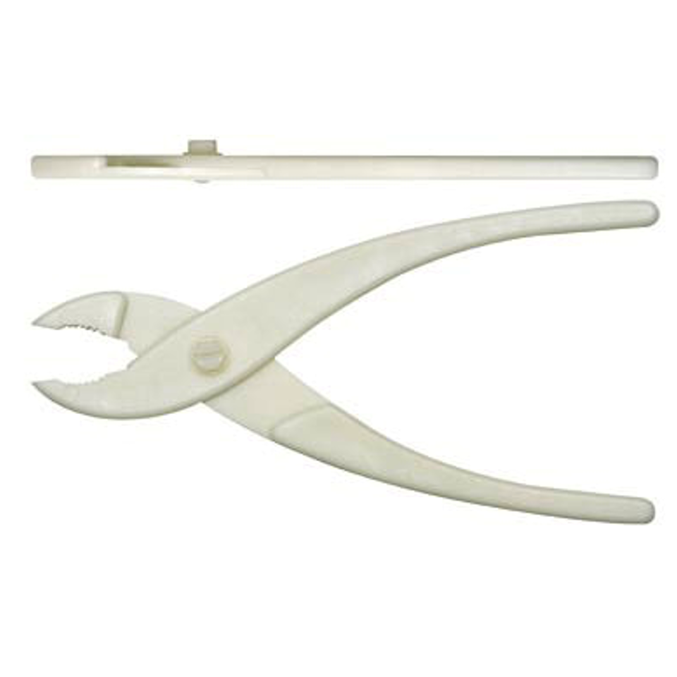 Delrin pliers, serrated jaws – ProSciTech