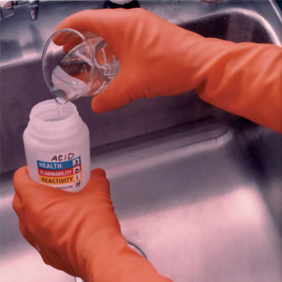 MAPA AdvanTech TRIonic tripolymer gloves, orange – ProSciTech