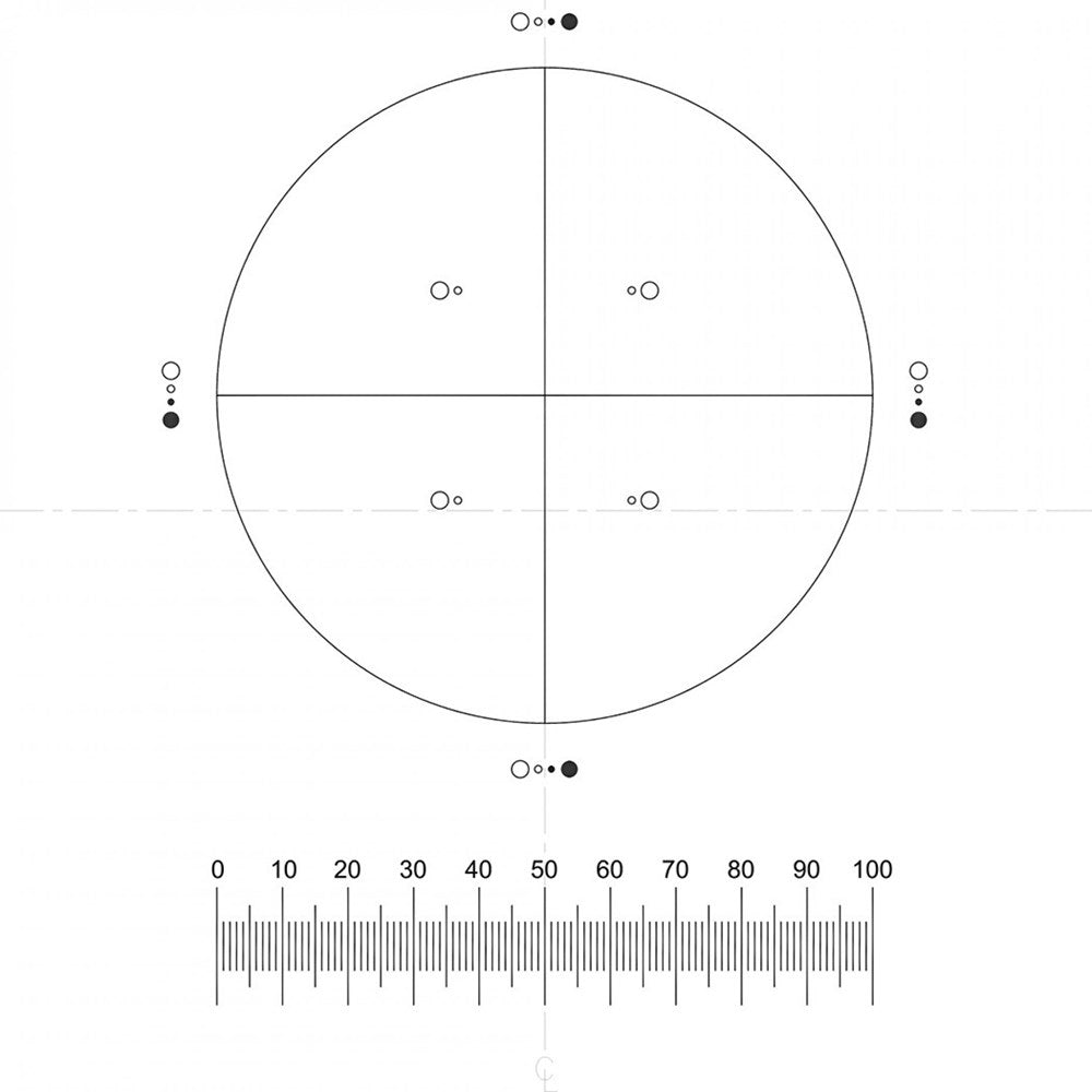 G57 eyepiece reticles, pharmaceutical PSA pattern – ProSciTech