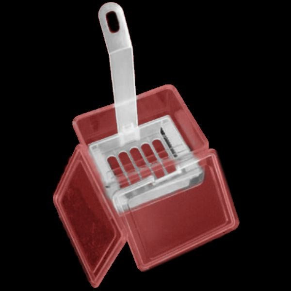 Plastic slide staining dish and rack, 20 slides – ProSciTech