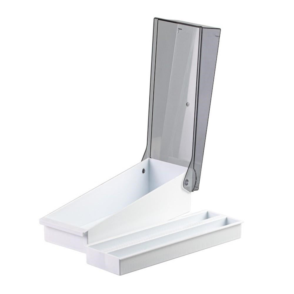 Slide storage box, vertical, clear top – ProSciTech