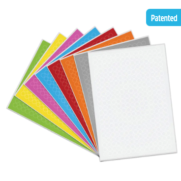 Permanent Cryo-LazrTAG laser labels, circular, US letter sheets ...