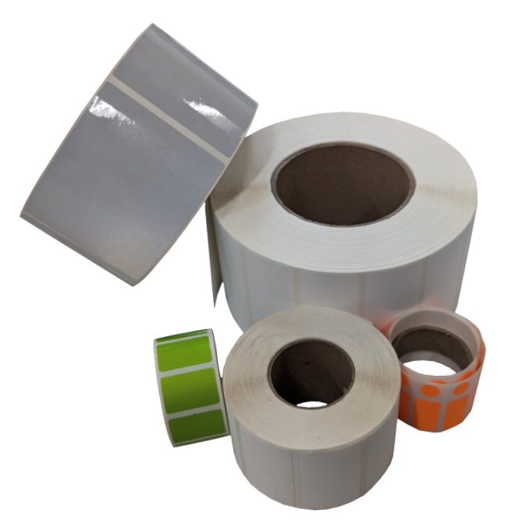 Permanent synthetic thermal transfer labels, 76mm core – ProSciTech