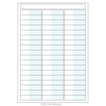 Wrap-around Cryo-LazrTAG autoclave-resistant laser labels, A4 sheets ...