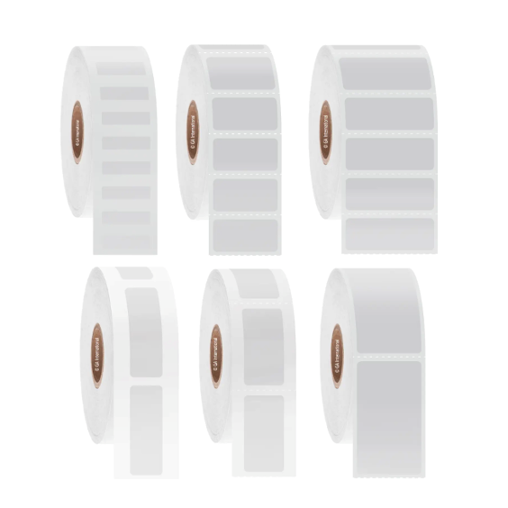 NitroTAG liquid nitrogen storage barcode labels, rectangular, 76.2mm c ...