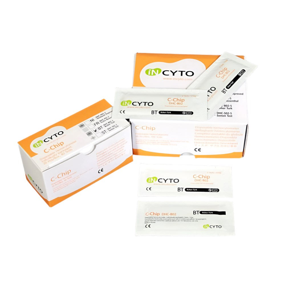 INCYTO C-Chip Burker Turk counting chamber – ProSciTech