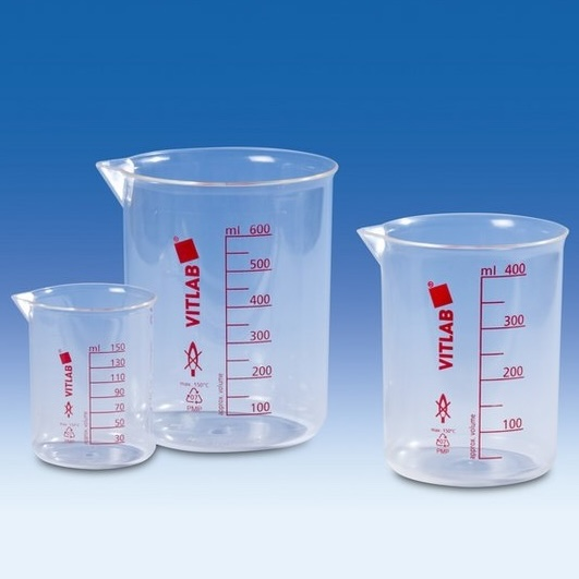 VITLAB beakers, PMP – ProSciTech