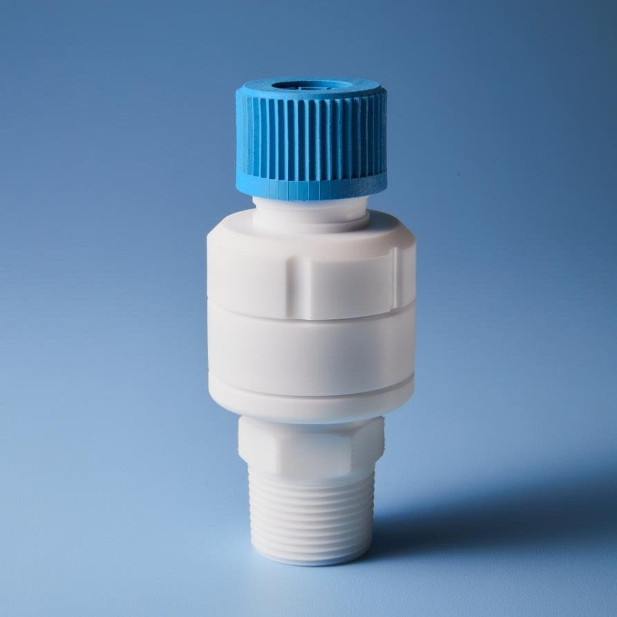 Universal shaft stirrer guides with NPT thread, PTFE – ProSciTech
