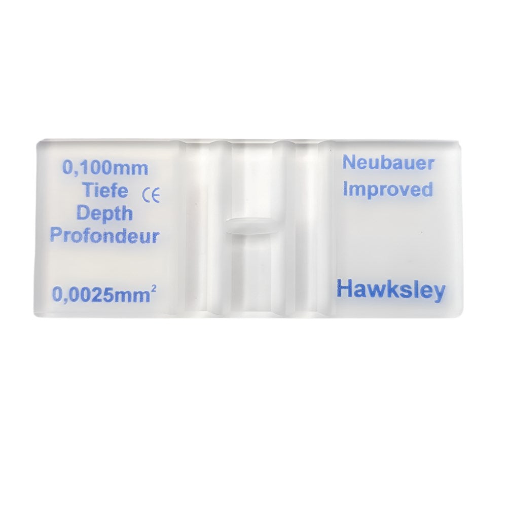 Neubauer improved counting chambers, double net ruling – ProSciTech