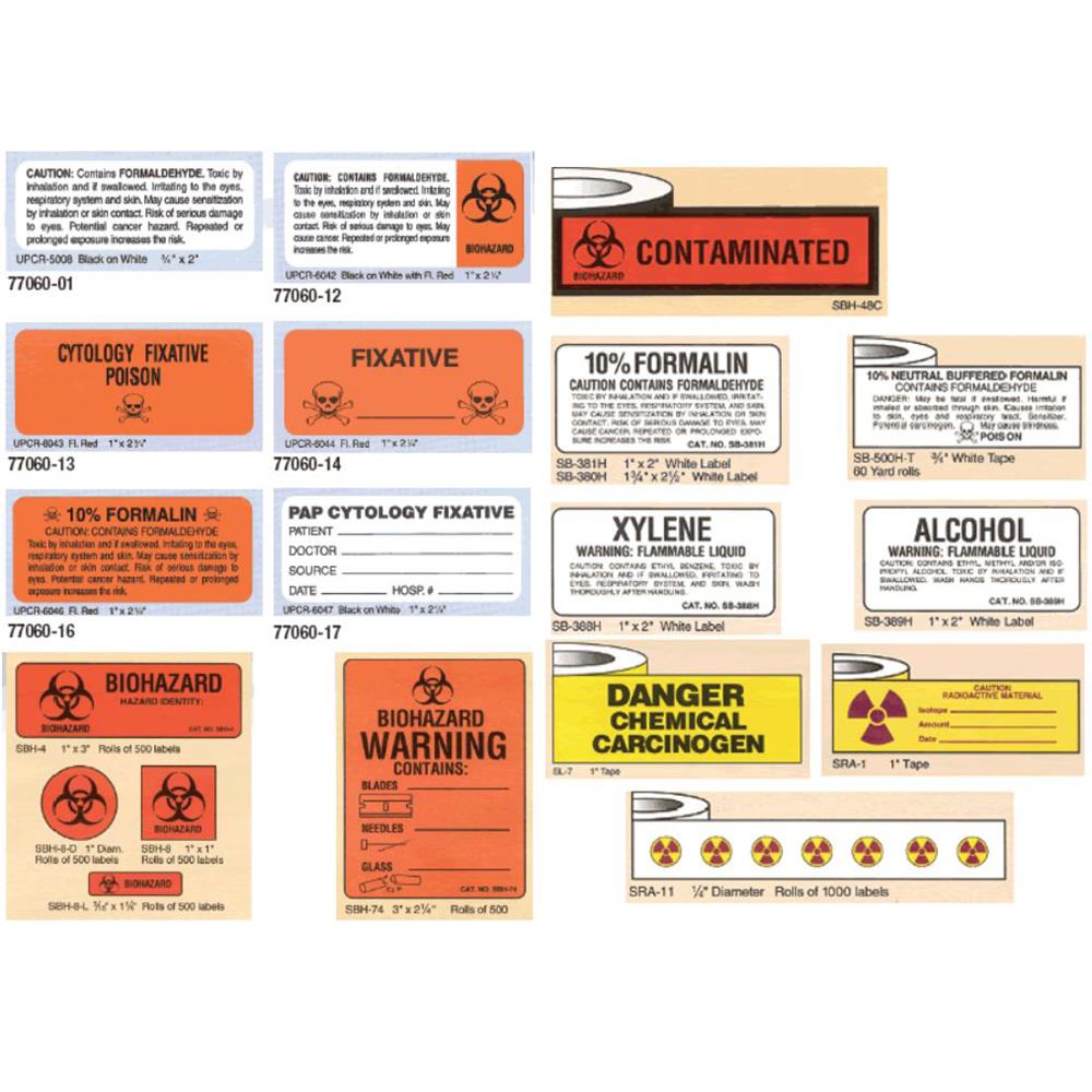 Specialty warning labels – ProSciTech