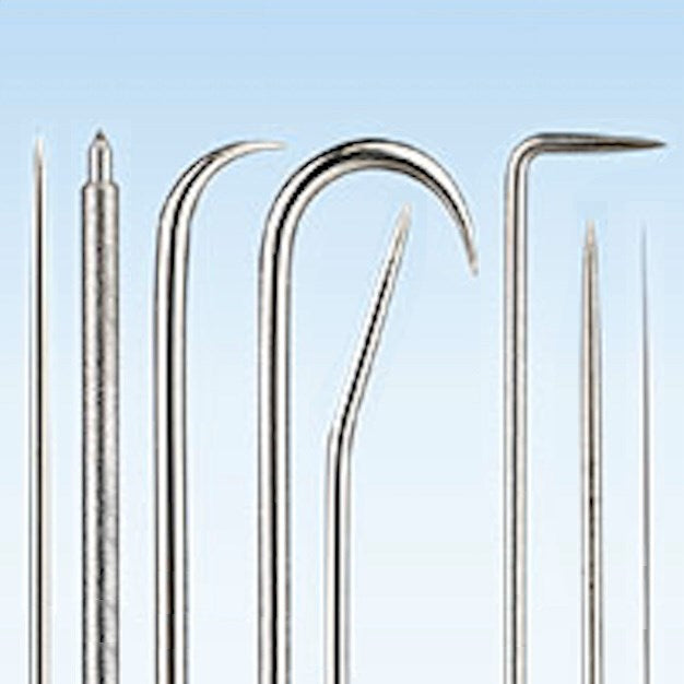 Micro-Tools hardened steel tips prober set and case - ProSciTech