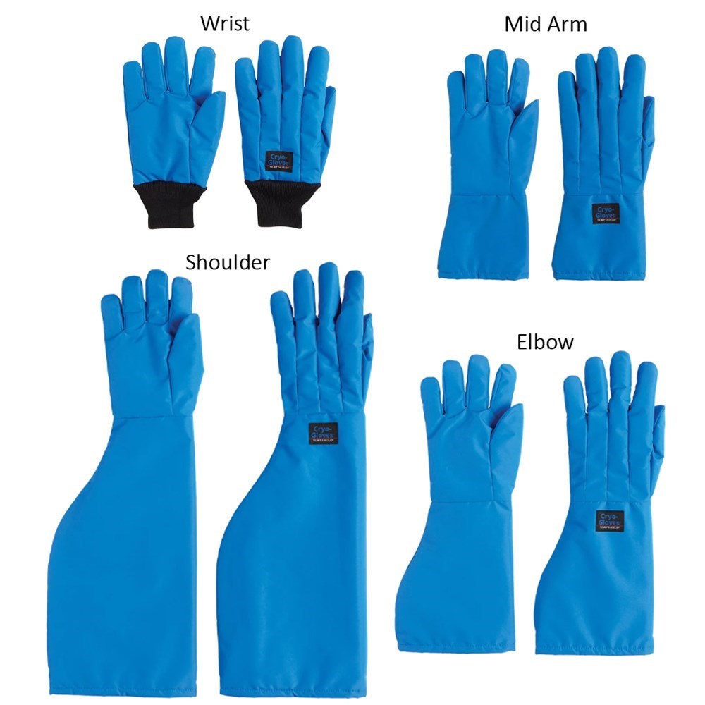 Tempshield Cryo-Gloves, blue – ProSciTech