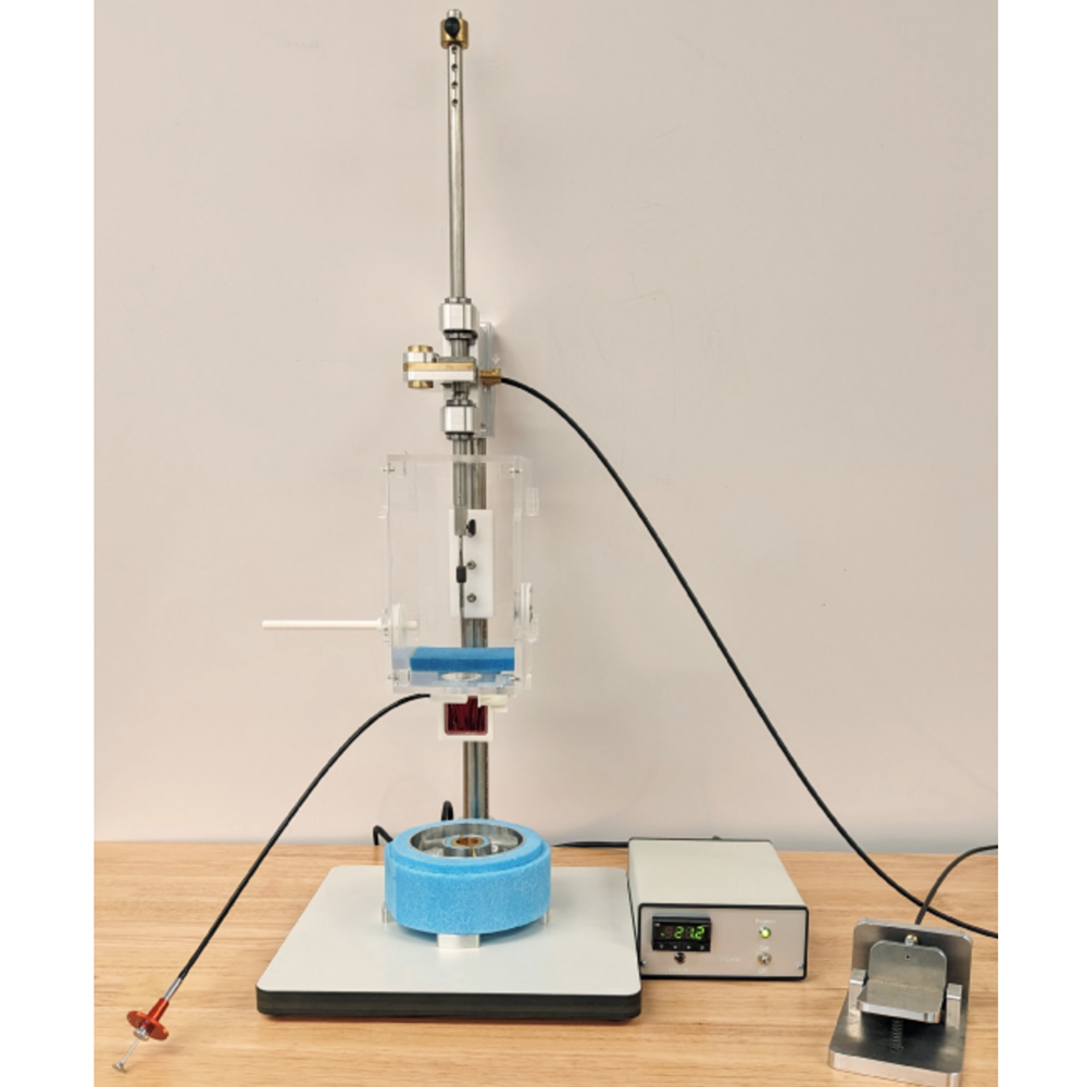 Manual Cryo-EM Plunge Cooler and ethane cryostat System for grid prepa ...
