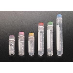 Cryovial tubes with internal thread and silicone washer seal, PP ...