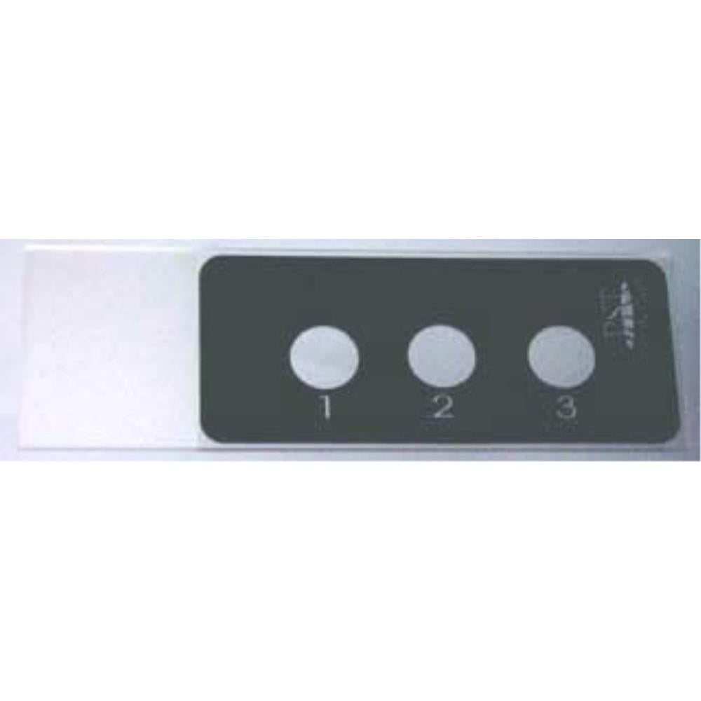 PTFE printed microscope slides, hydrophobic, black – ProSciTech