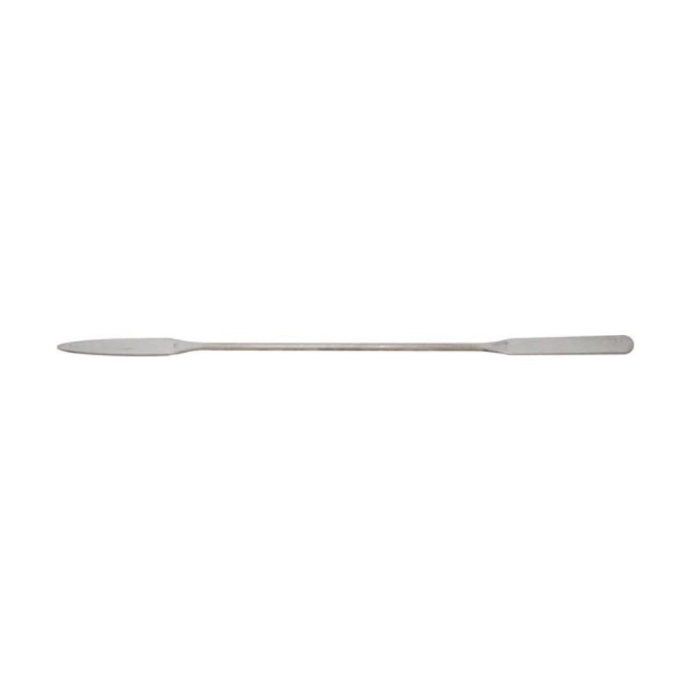 Micro spatula, rounded with tapered end, stainless steel – ProSciTech